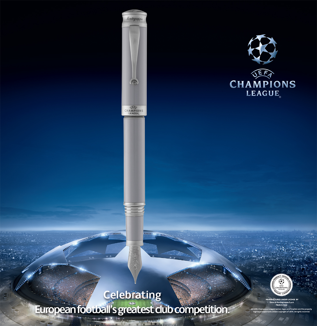 UEFA Champions League Regular, Grey | Монтеграппа